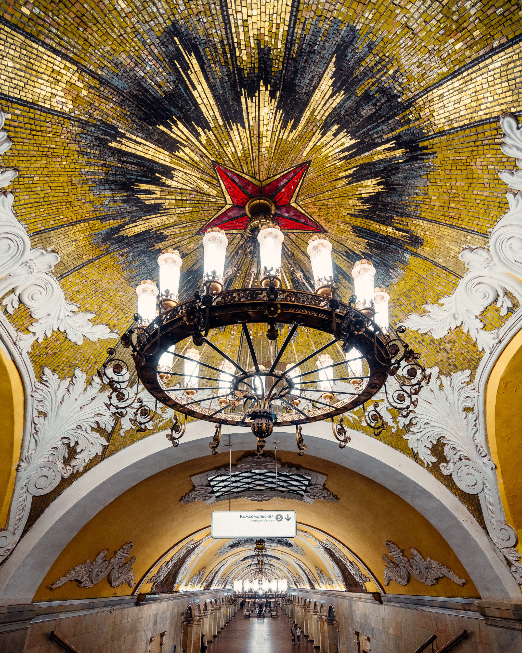 Russia Moscow city and metro guided tour